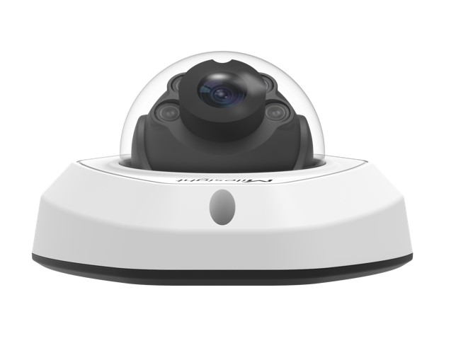 MileSight 8MP Vandal-Proof Mini Dome Camera, Fixed Lens, 30m IR ...